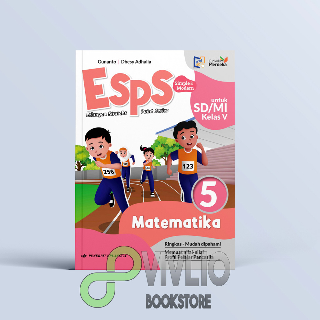 Jual ESPS Matematika SD/MI Kelas 5 Kurikulum Merdeka | Shopee Indonesia