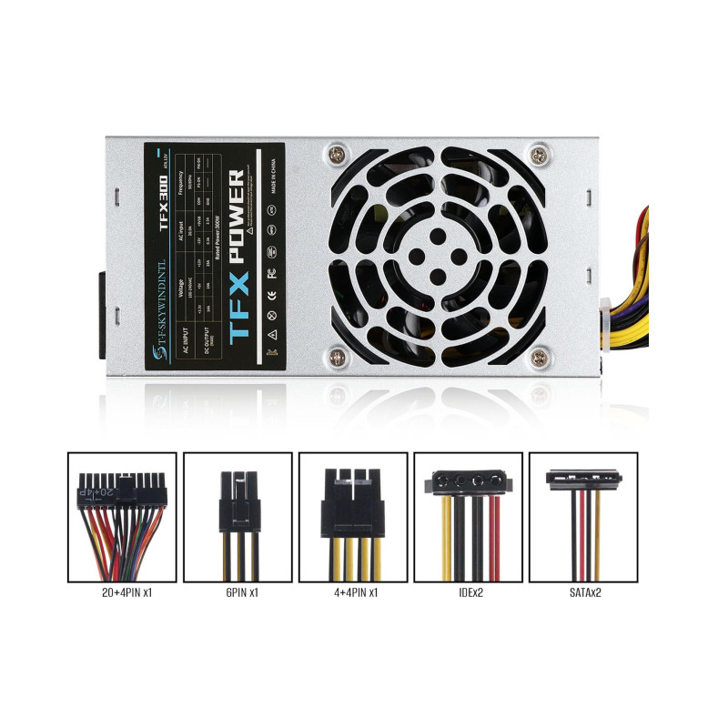 Jual TFX PC Power Supply 300W 400W PSU Fixed Cable Stand Full Voltage ...