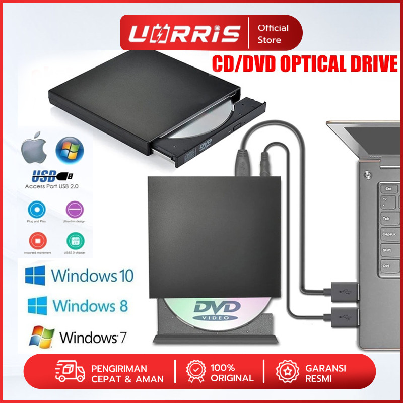 Jual DVD external /dvd external laptop /Portable DVD Writer DVD/CD/VCD ...