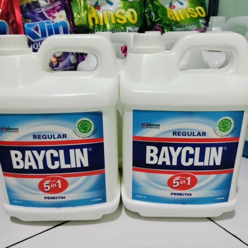 Jual bayclin pemutih 4 liter | Shopee Indonesia