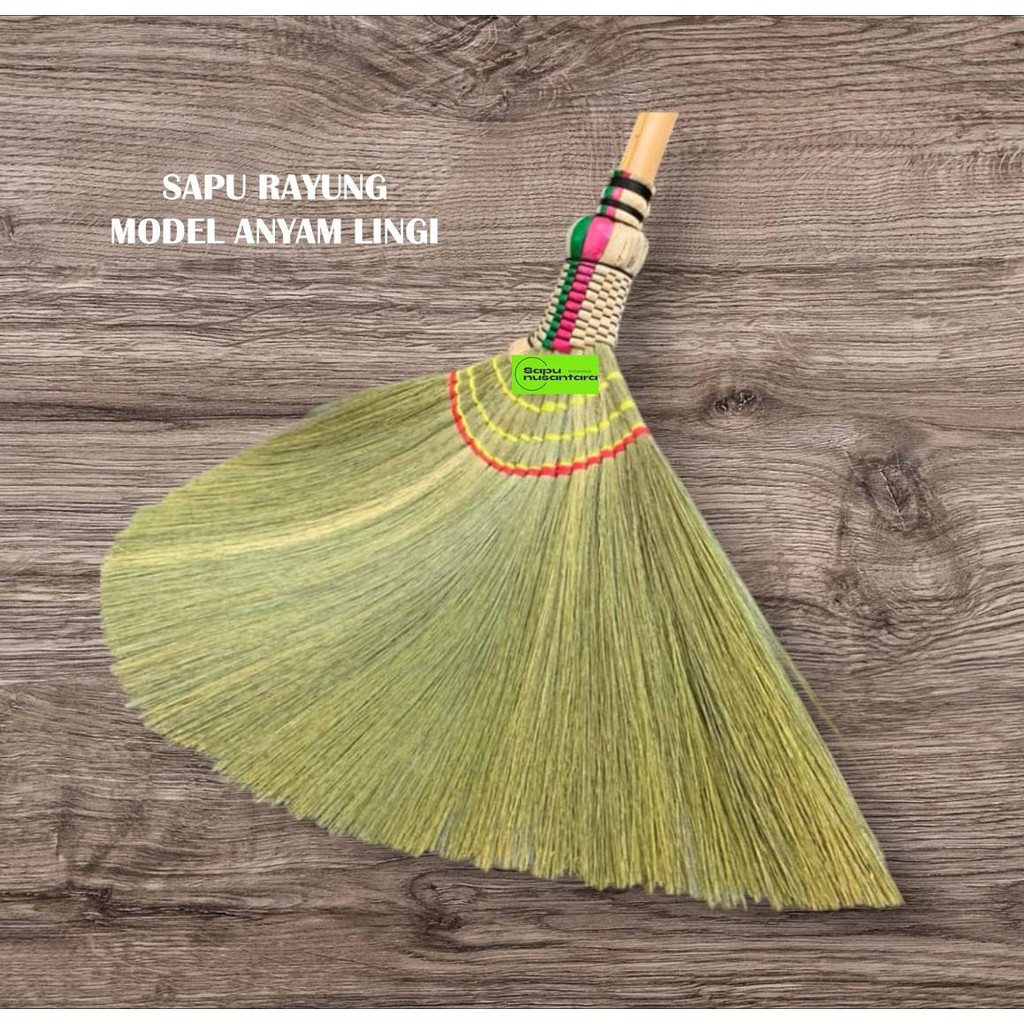 Jual Sapu Lantai Anti Rontok sapu rayung Ekonomis sapu rayung purbalingga [MODEL ANYAM LINGI ...