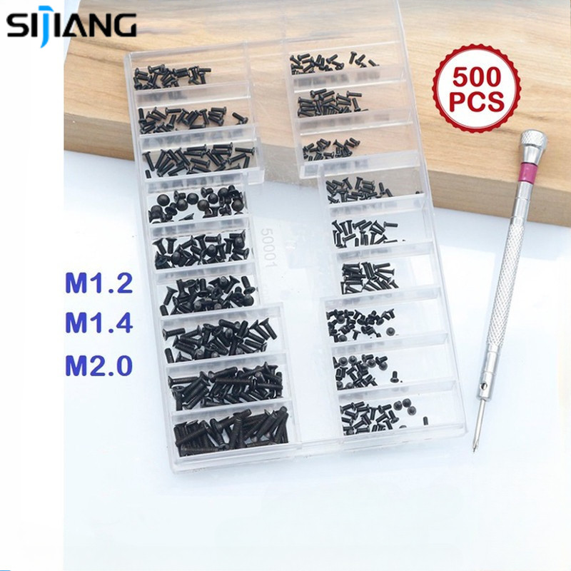 Jual SIJIANG 18 Jenis Baut HP 500pcs Set/Sekrup Mini Reparasi/Kit Baut ...