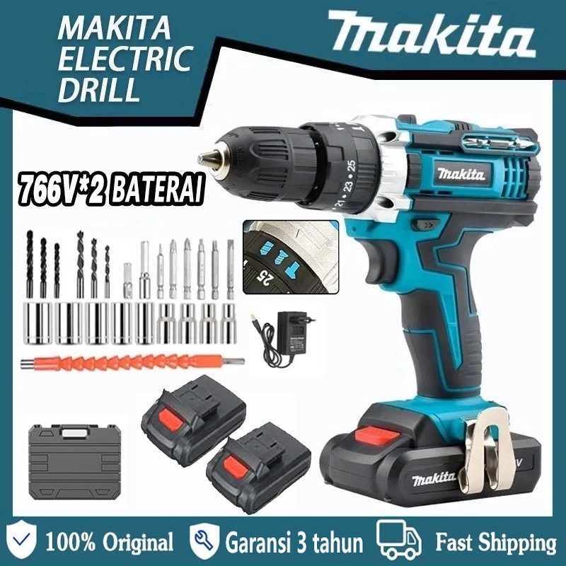 Jual MAKITA 766V Mesin Bor Bor Baterai Bor Listrik Bor Tanpa kabel ...