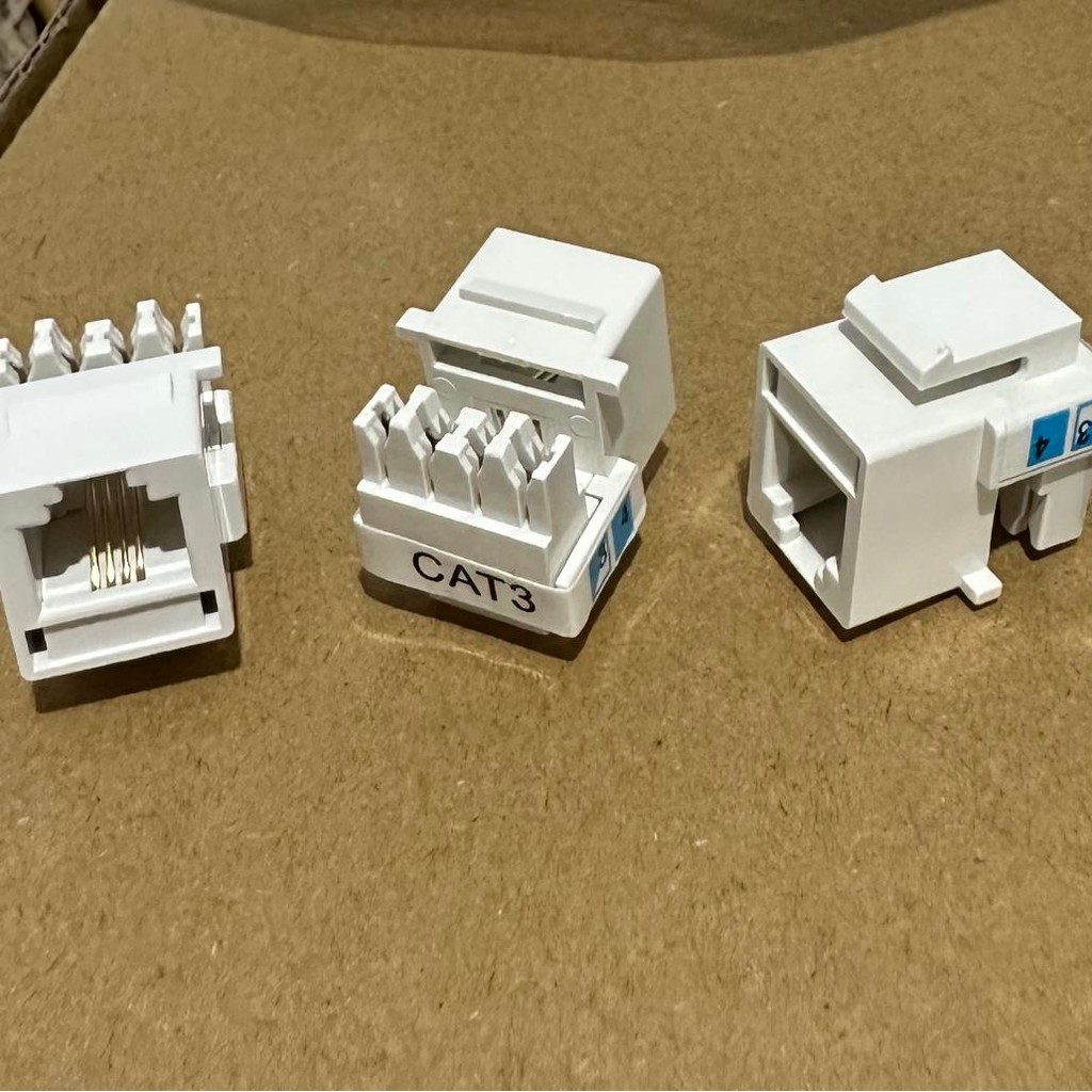 Jual modular cat3 rj11 / modular telephone RJ11 | Shopee Indonesia