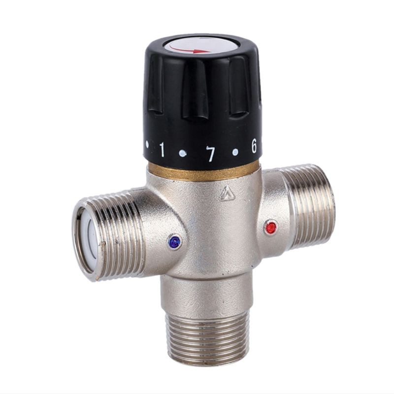 Jual 3/4 Inch DN20 Solar Heater Thermostatic Mixing Valve TMV Pipe ...