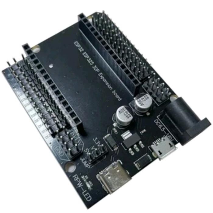 Jual expansion board esp32 esp-32 esp32s Shield e black terminal 30pin ...