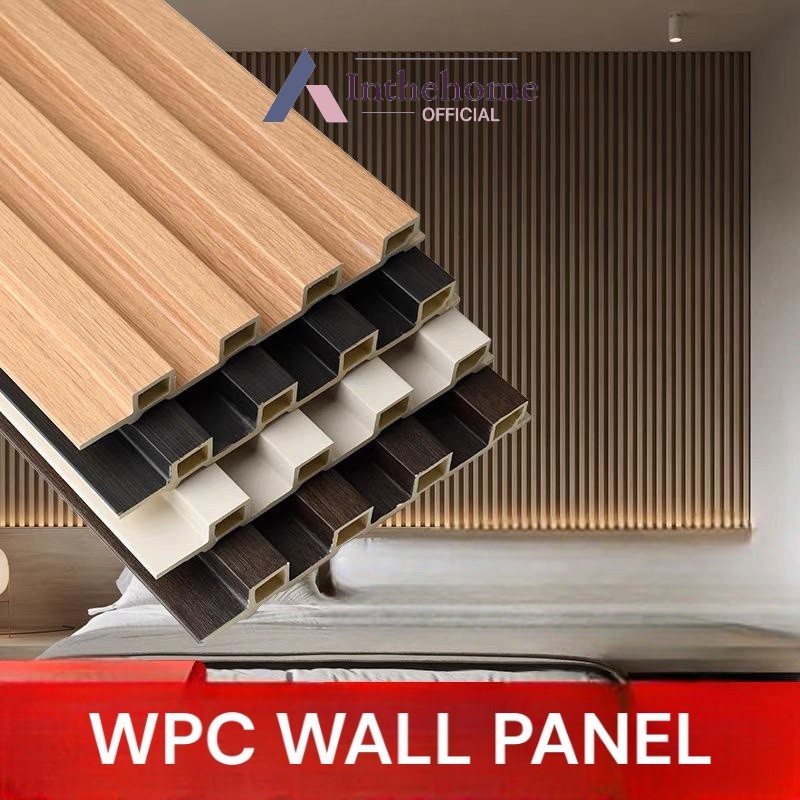 Jual MN43R [2.9METER x 16 CM] Wood Panel WPC / Wall Panel PVC / Kisi ...