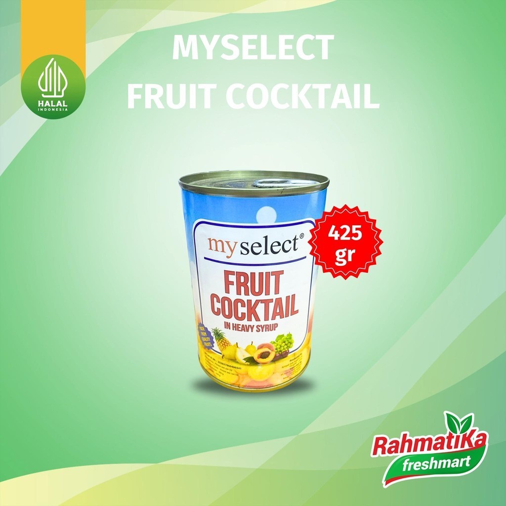 Jual My Select Fruit Cocktail / Buak Koktail Kaleng 425 gram | Shopee ...