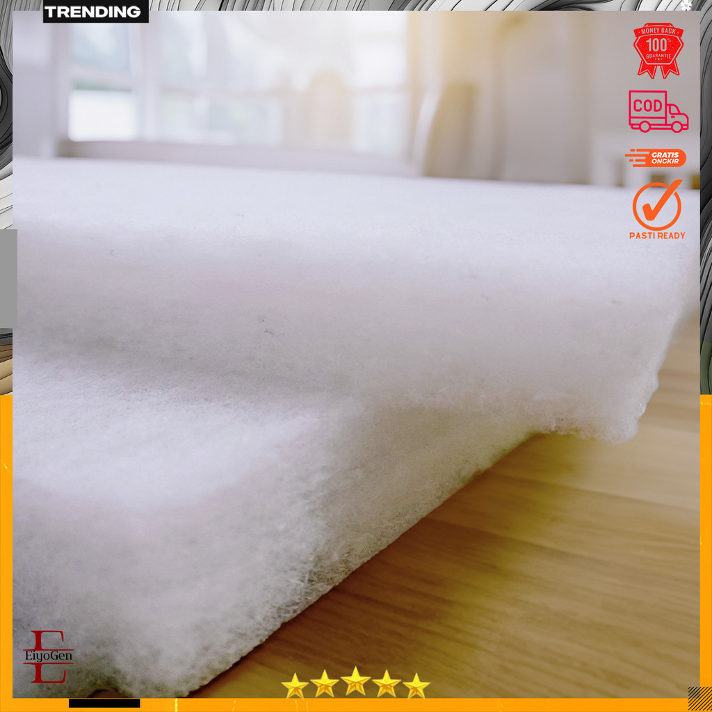 Jual Dakron Lembaran Atau HDP Ukuran 160 CM X 95 CM X 2 CM | Shopee ...