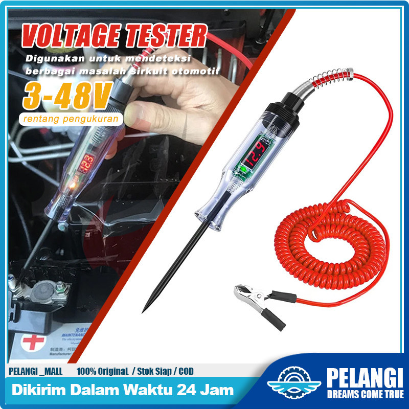 Jual 3-48V Automotive Circuit Tester test pen mobil motor atau Mobil ...