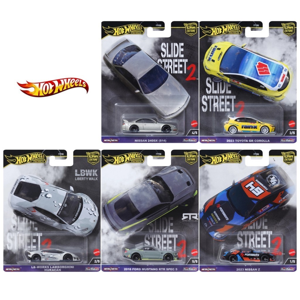Jual Hot Wheels Premium Slide Street 2024 - FPY86-937H- Set Isi 5 Pcs ...