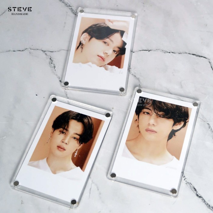 Jual Photo Album Akrilik Magnet Foto Tempelan Kulkas Acrylic Magnetic ...