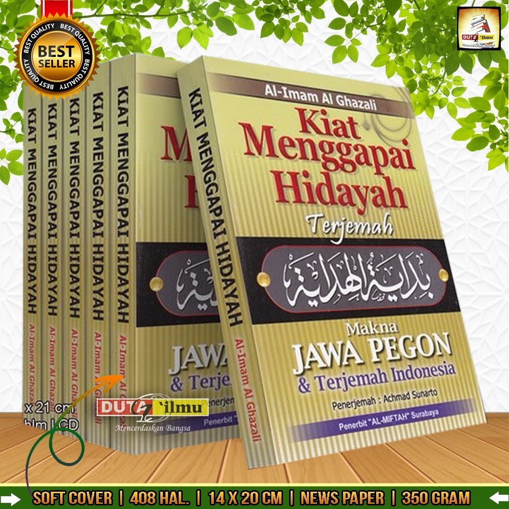 Jual TERJEMAH KITAB KUNING ORIGINAL Terjemah Kitab Bidayatul Hidayah Makna Gandul Pegon ...