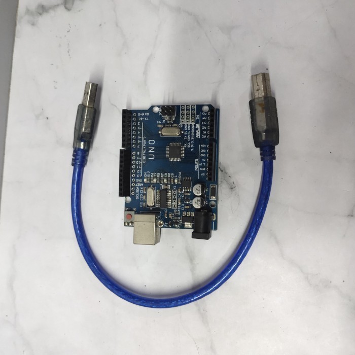 Jual Arduino Uno R3 Atmega328p Atmega 16u2 Compatible Board Usb Cable