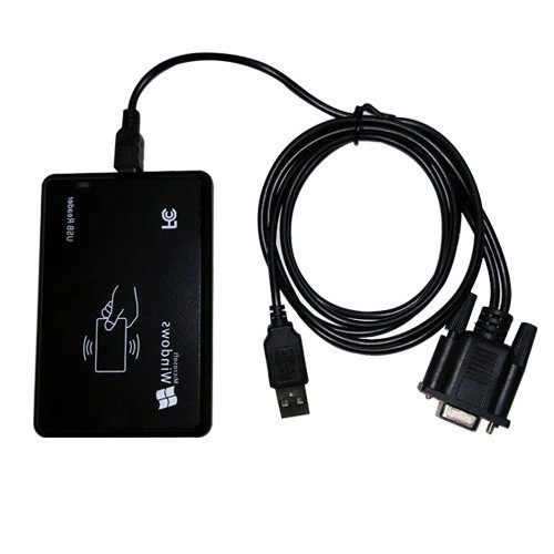 Jual 125Khz rfid EM4100 TK4100 EM Card Reader RS232 Interface | Shopee ...