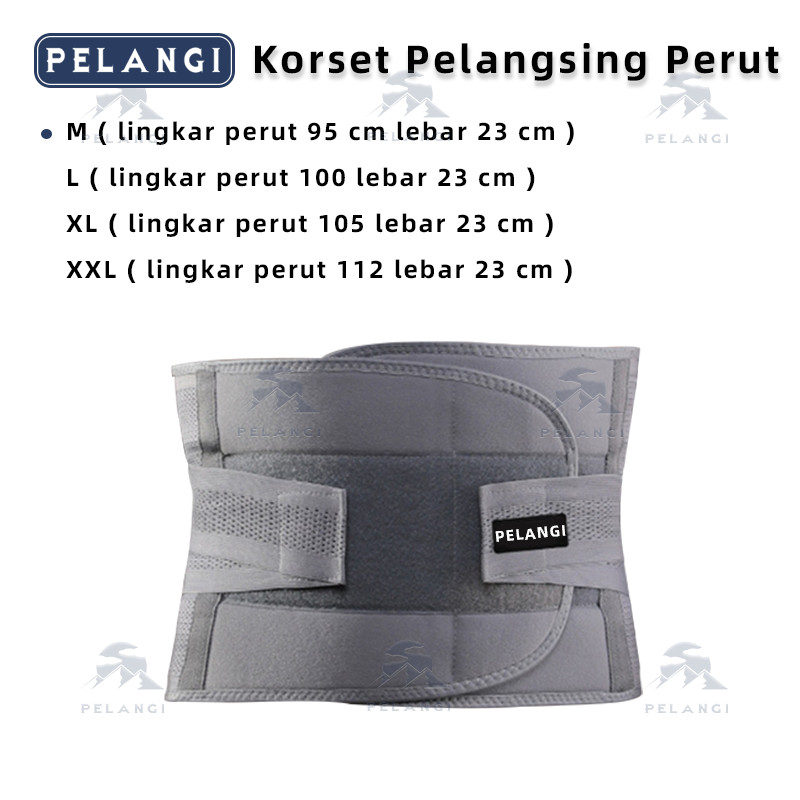 Jual Korset Penopang Tulang Belakang Pria Wanita korset perut untuk ...