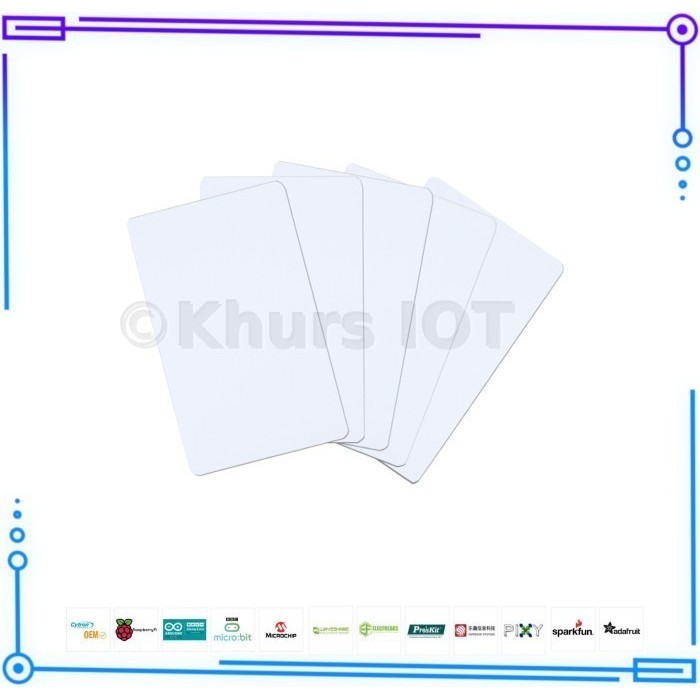 Jual SYS27 Kartu RFID Proximity 125KHz Card untuk Absensi, Door Access ...