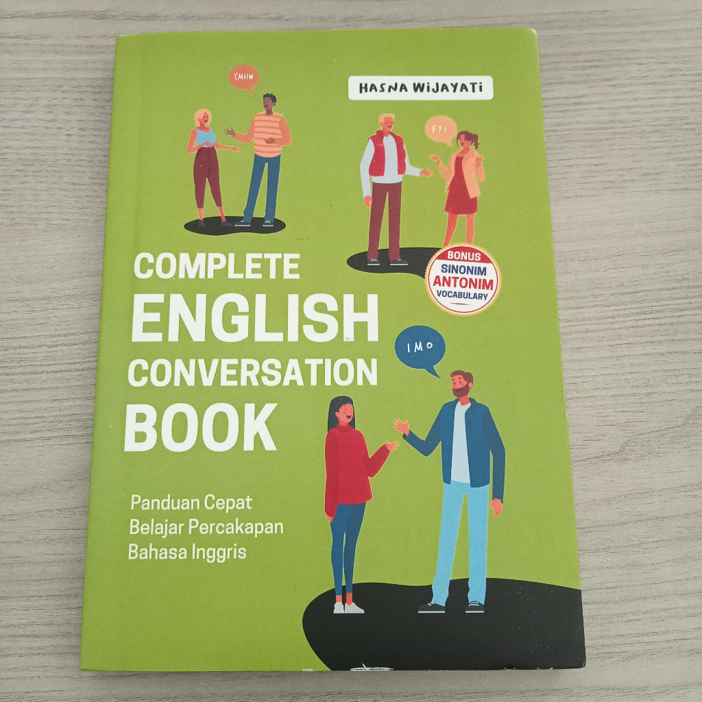 Jual Buku Complete English Conversation Book: Panduan Cepat Belajar ...