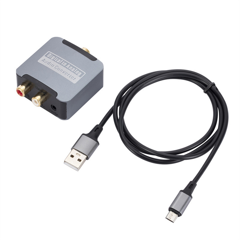Jual Digital to Analog Audio Converter Support Bluetooth Optical ...