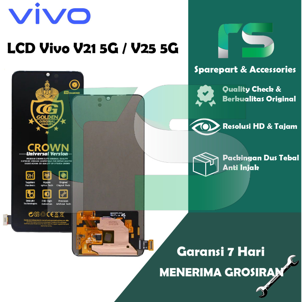 Jual LCD TOUCHSCREEN VIVO V21 5G / V25 5G / V25E FULLSET COMPLETE ...