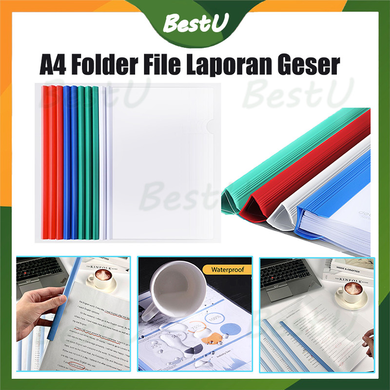 Jual Alat tulis kantor A4 kertas file klip batang tarik folder file ...