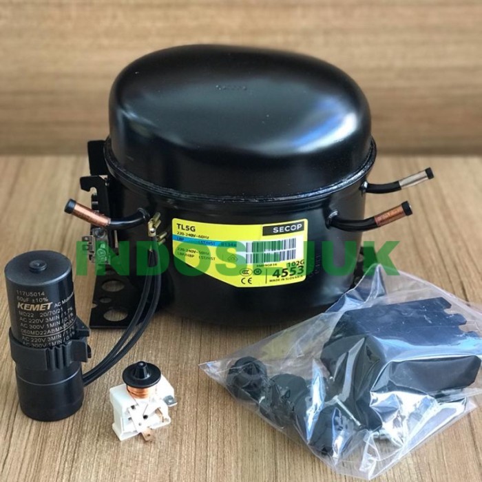 Jual COMPRESOR KOMPRESOR SECOP TL5G DANFOSS 1/8PK R134 / COMPRESSOR ...
