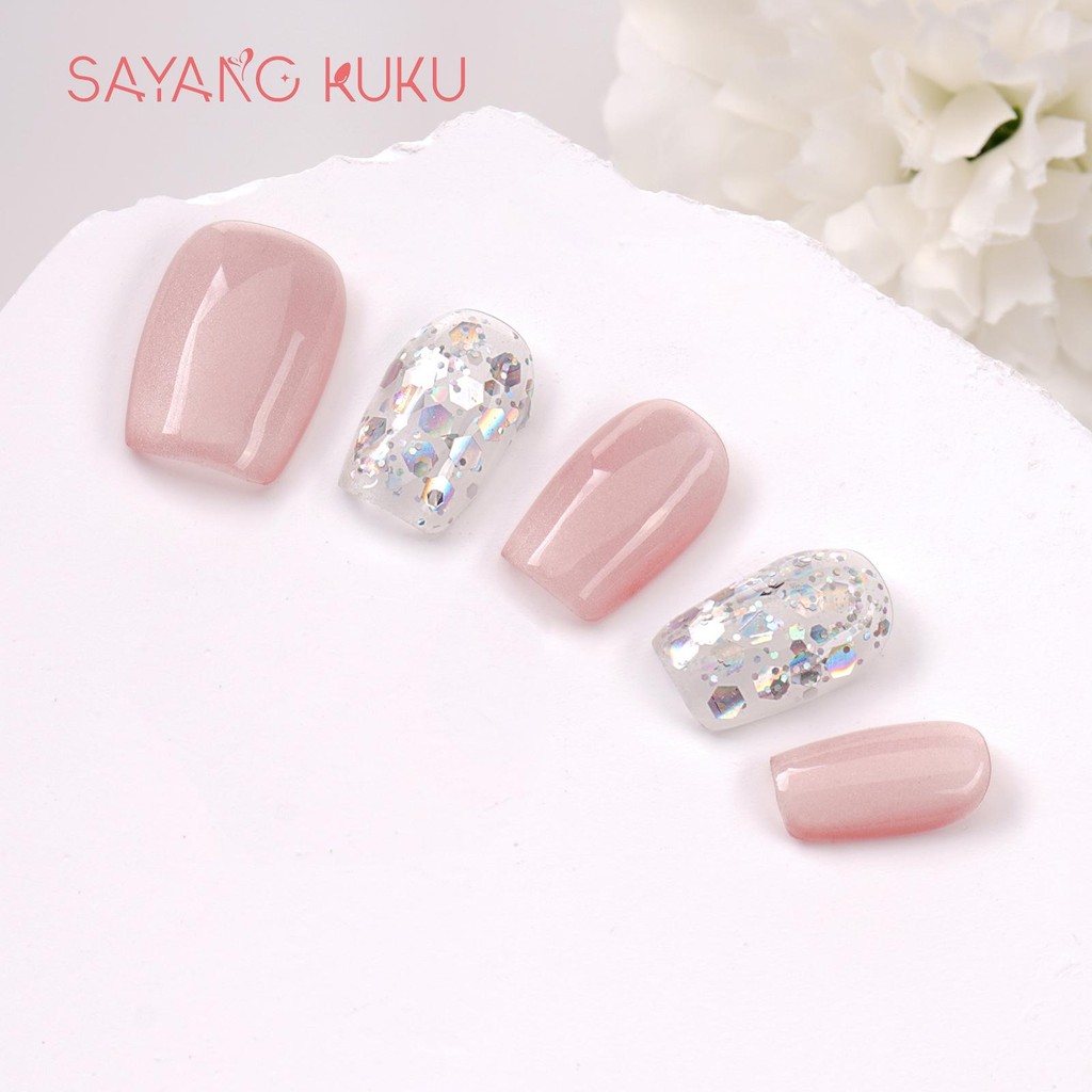 Jual [Beli 3 dapat 7] Sayang Kuku x Miniso 3D Kuku Palsu Candy Colors ...