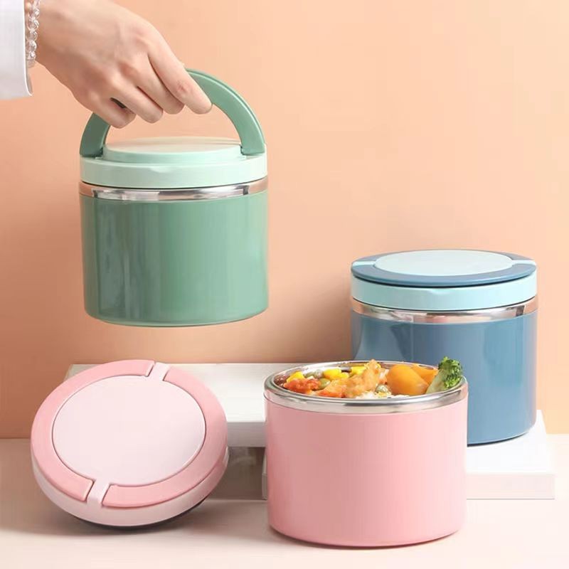 Jual LOOOOPY Cangkir Sup 630ml 304-Stainless Steel Tahan Panas Lunch Box Termos Makan Bubur ...