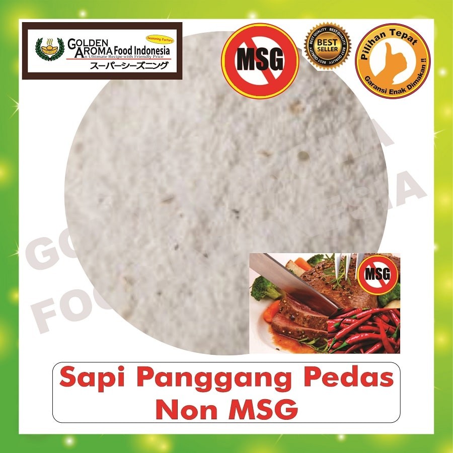 Jual Bubuk Tabur sapi panggang Pedas Non MSG 1Kg Bumbu Serbaguna Spicy ...