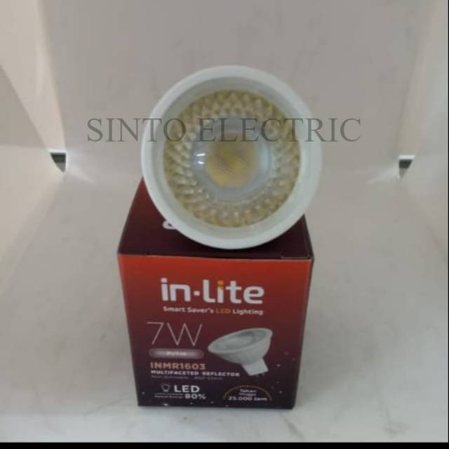 Jual INLITE Lampu sorot Inlite 7w mr16/lampu Mr 16 Inlite 7w/lampu ...