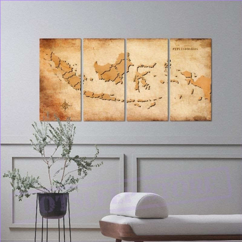 Jual Jual Posters set multipanel 80x40 Aesthetic Wallpaper / Poster ...