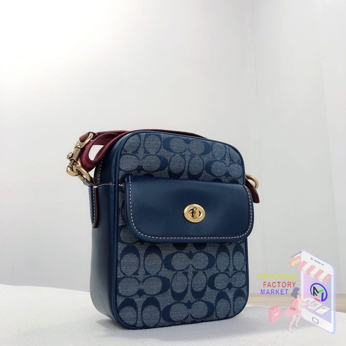 Jual TAS COC Dylan 15 In Signature Chambray Edition ORIGINAL | Shopee ...