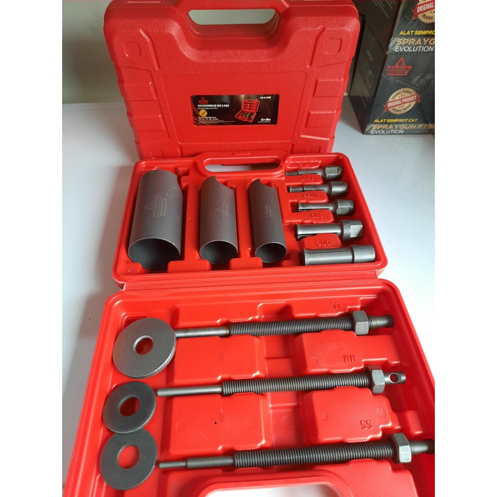 Jual GRIP ON TREKER BEARING PULLER SET DISASSEMBLER SET 5 PCS TREKER ...