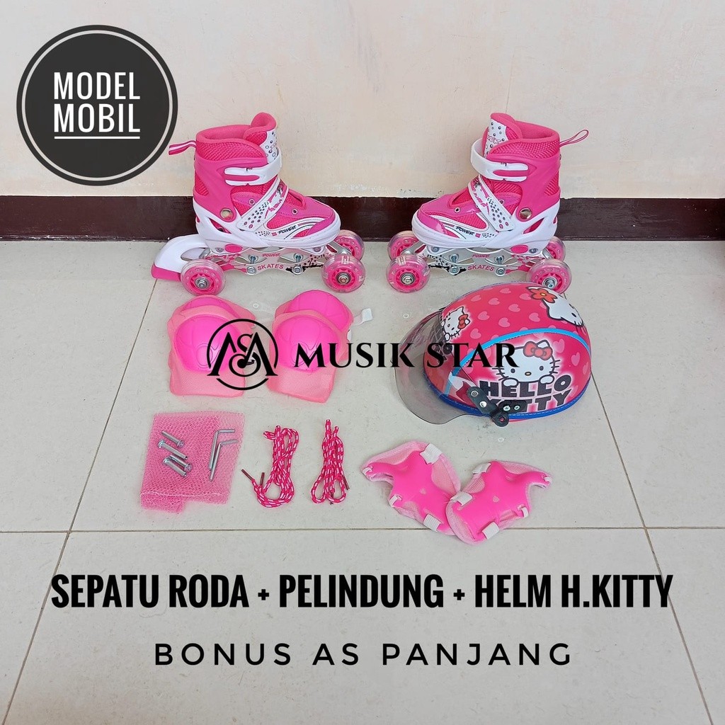 Jual GT65R Sepatu roda anak dan dewasa POWER bisa model sejajar bajaj ...