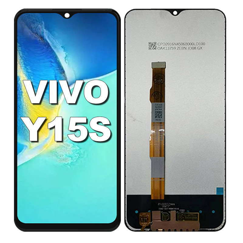 Jual LCD VIVO Y15s TOUCHSCREEN Kompatibel Untuk Fullset Asli Crown ...