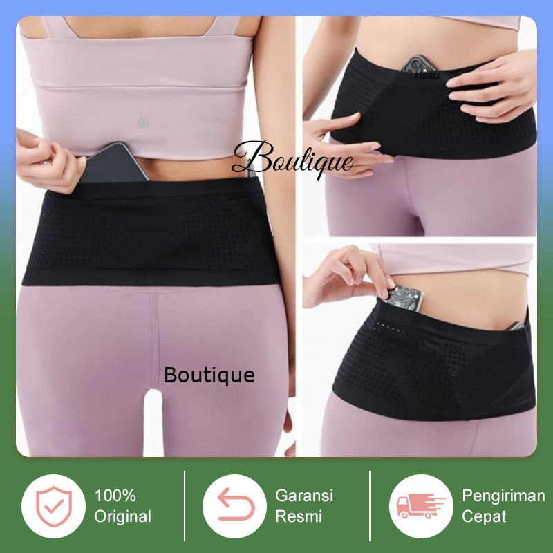 Jual Running Belt Sabuk Tas Pinggang Lari Jogging Sport Waist Bag ...