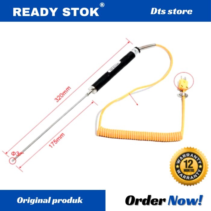 Jual Probe Thermocouple K Type NR81530 Sensor Temperature NR-81530 Surface | Shopee Indonesia