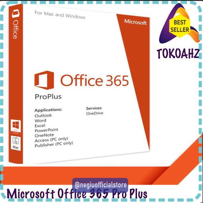 Jual Microsoft Office 365 Pro Plus | Shopee Indonesia