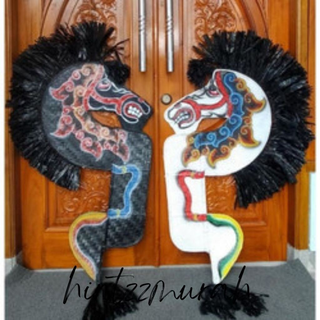 Jual Jaran Kepang JUMBO Kuda Lumping Kesenian Tradisional Ukuran 88cm ...