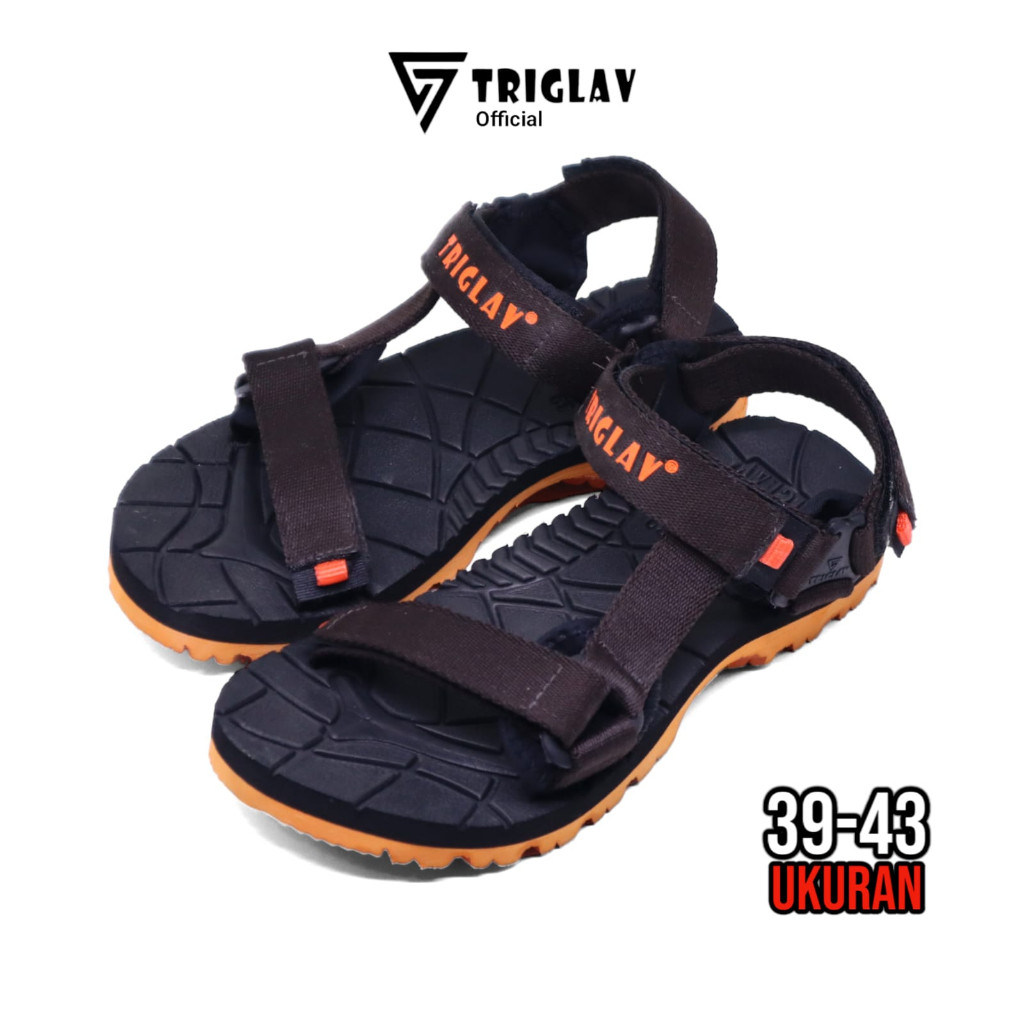 Jual TRIGLAV - Sandal Gunung Pria Casual Pro Karet tracking Outdoor ...