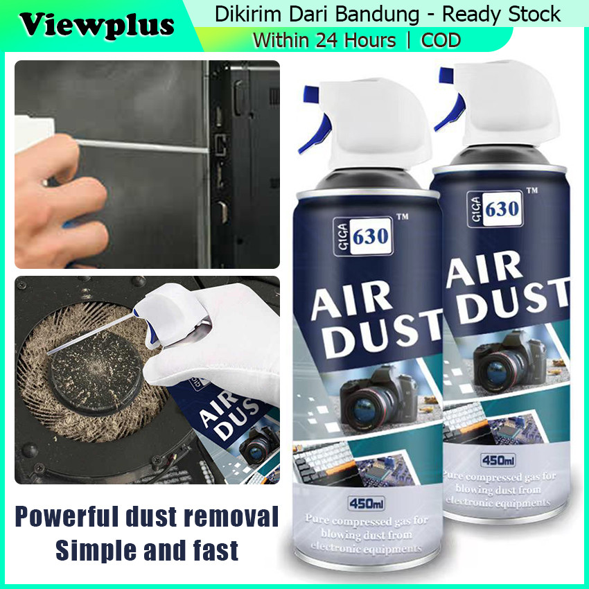 Jual Air Duster Semprotan Angin High Pressure Pembersih Debu 450 ml ...