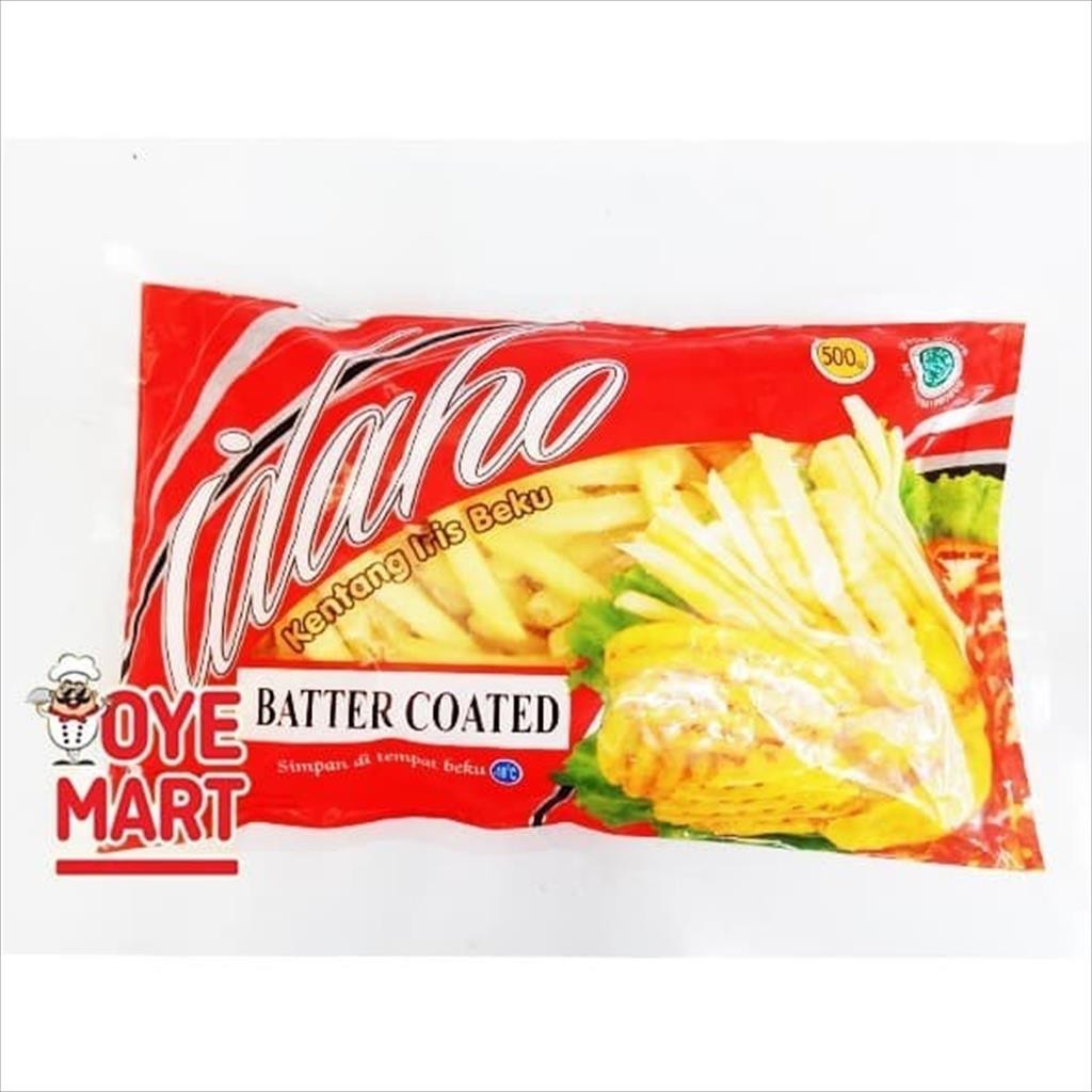 Jual IDAHO BATTER COATED 500GR KENTANG GORENG BEKU FRENCH FRIES ...