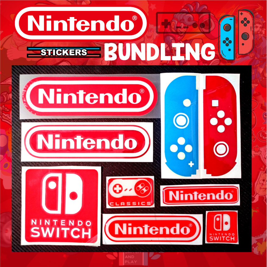 Jual STIKER SET BUNDLING NINTENDO | Shopee Indonesia