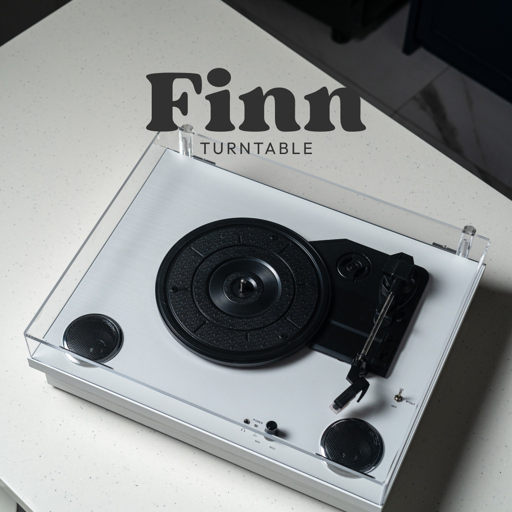 Jual [URBANE] FINN Turntable Vinyl Record Player Phonograph Pemutar ...