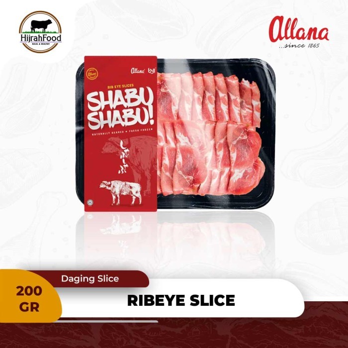 Jual Allana Rib Eye Slice Premium Daging Slice Ribeye Shabu Sukiyaki ...