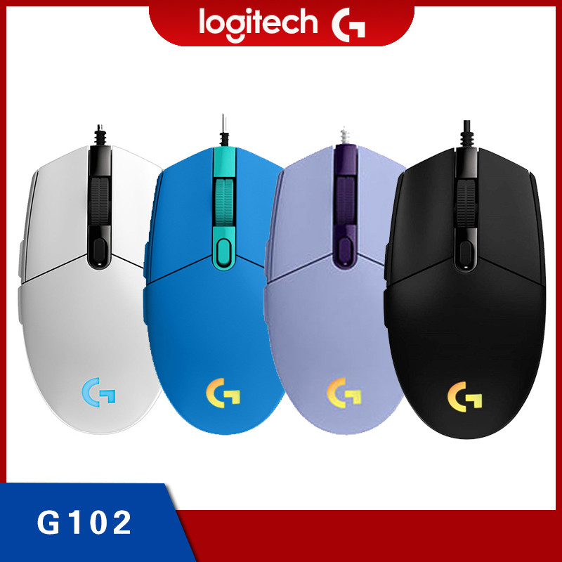 Jual Original Logitech G102 Prodigy Wired Gaming Mouse USB Type A 8000 DPI For PC / Mac / Laptop ...