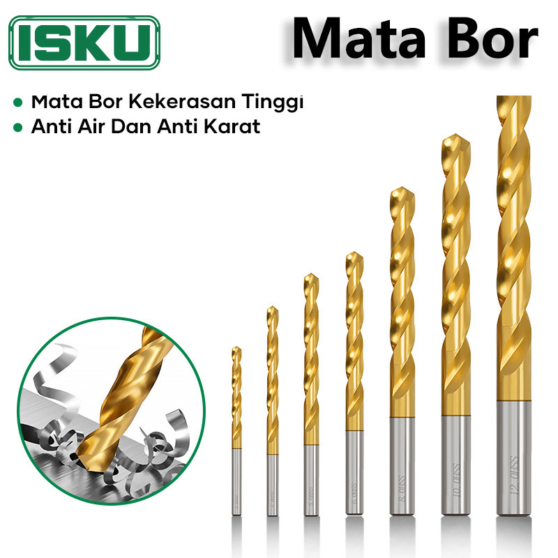 Jual Isku Mata Bor Besi Hss Drill Bits Set Baja Kecepatan ...