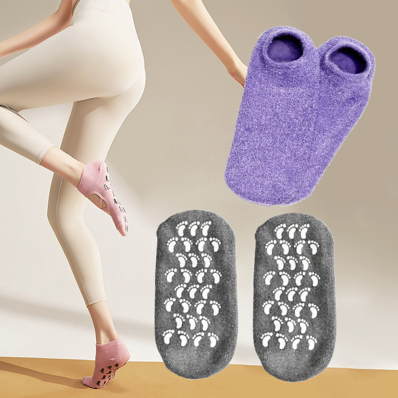 Jual Foot Smoothing SPA Gel Socks - Moisturizing Gel Socks, Eliminates ...