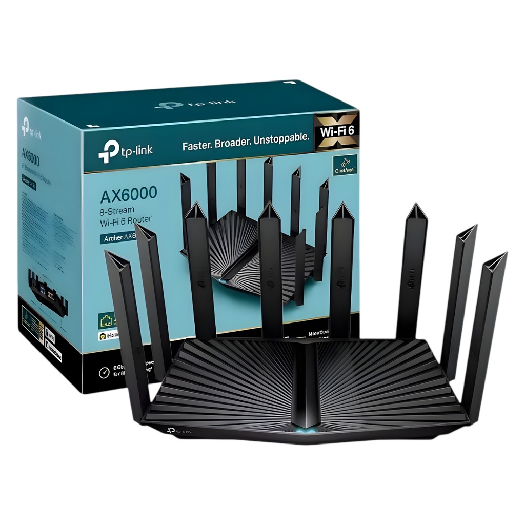 Jual TP-Link Archer AX80 2.5G Multi Gigabit AX6000 Dual Band MU-MIMO 8 Stream Wi-Fi 6 Router ...