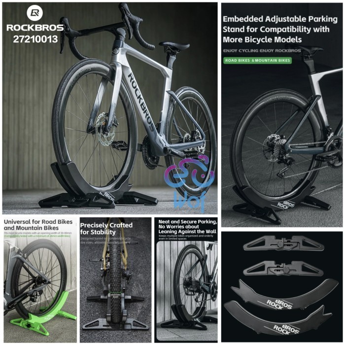 Jual ROCKBROS BN-W048 27210013 Bike Stand Bicycle Rack Standar Parkir ...